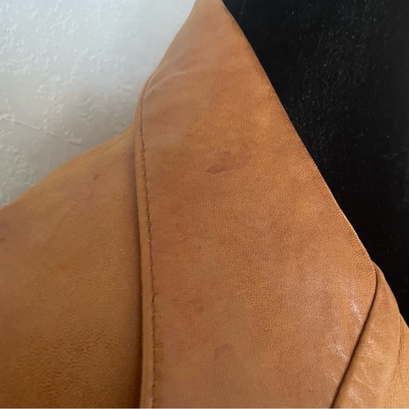 Remy Leather | Jackets & Coats | Remi Leather Mens Brown Jacket Size 44 ...